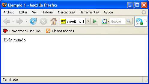 Curso de HTML + PHP + MySQL: introduccion